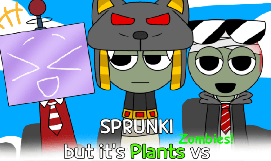 Sprunki PvZ (Plant vs Zombies) : Sprunki Game Play Online and Phase in ...
